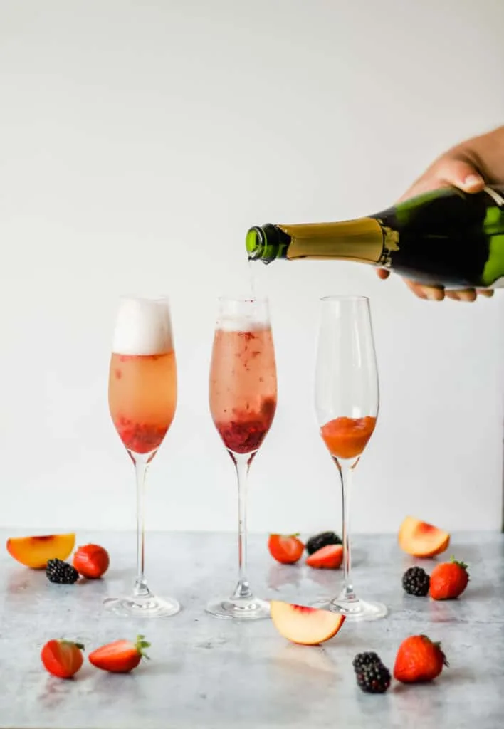 strawberry bellinis – Off the Eaten Path