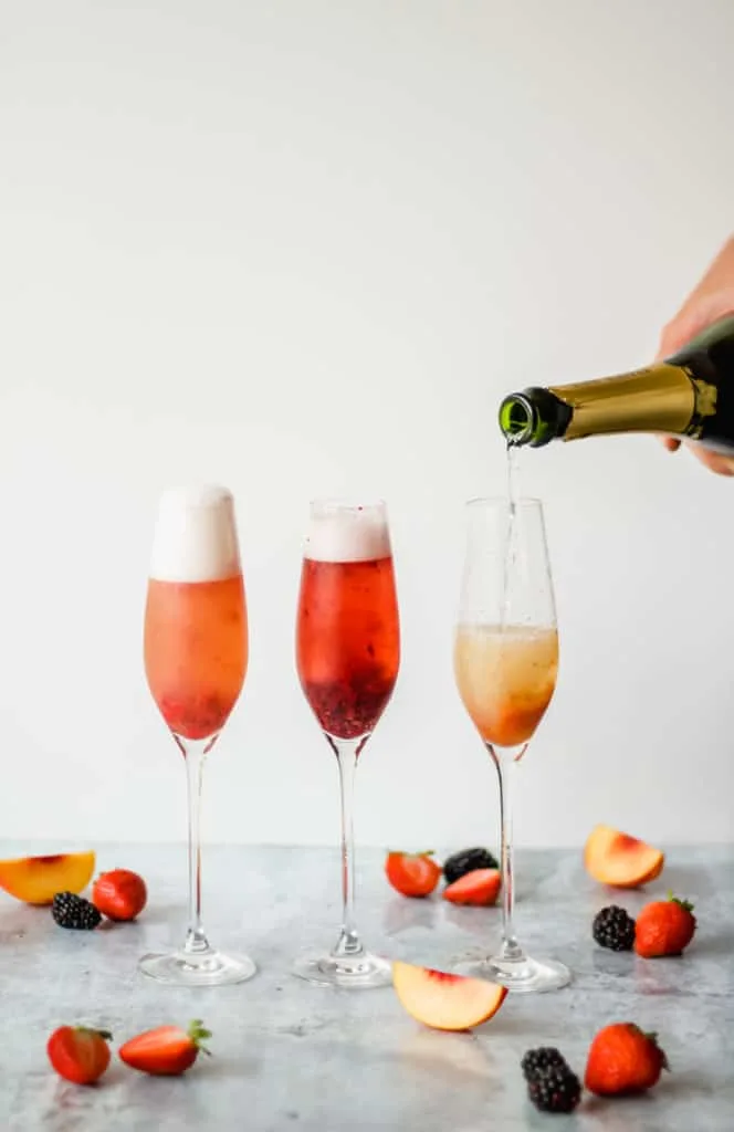 strawberry bellinis – Off the Eaten Path