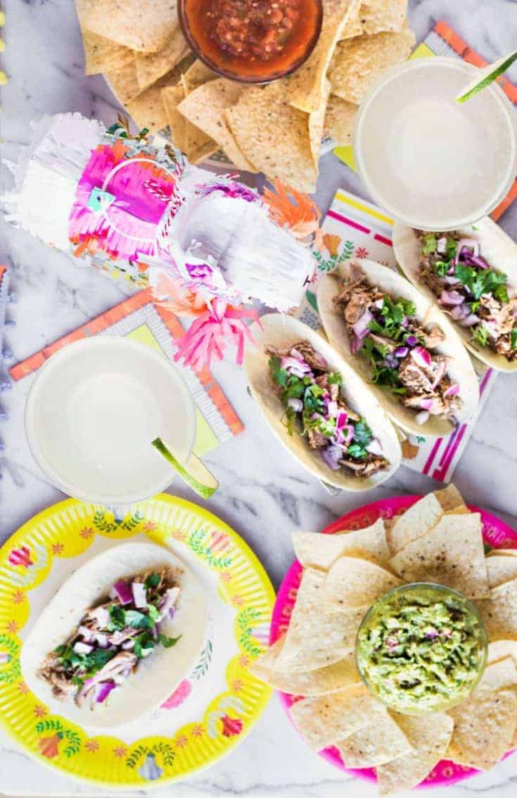 how to host an awesome taco bar party | off the eaten path