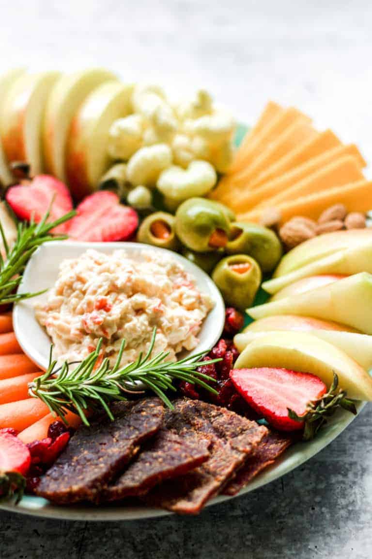 make a simple cheese platter with ingredients in your pantry and fridge