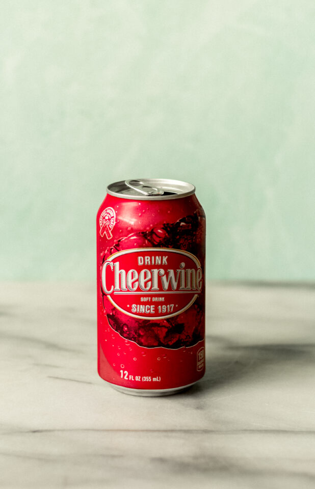 cheerwine bourbon slush cocktails